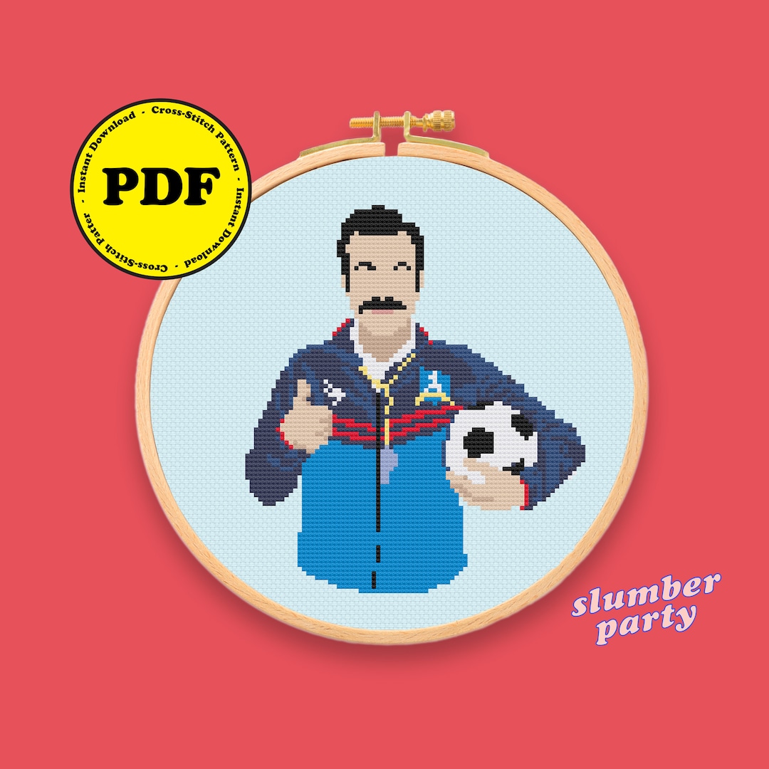 LASSO Thumbs up - Cross Stitch DIY Pattern - Etsy
