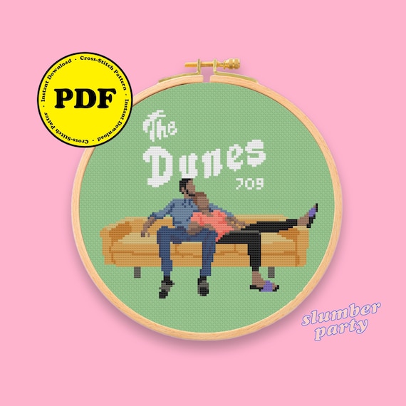 INSECURE Issa and Lawrence the Dunes 709 Cross Stitch - Etsy