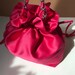 Pink Satin Disco Drawstring Bag Wrist Purse Wedding Bag - Etsy