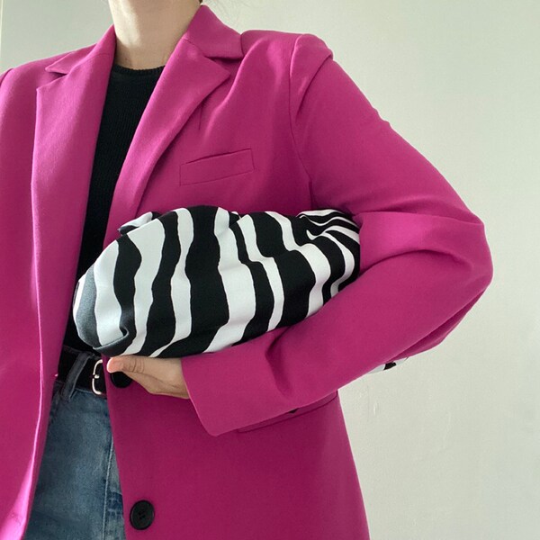 Zebra Clutch - Etsy
