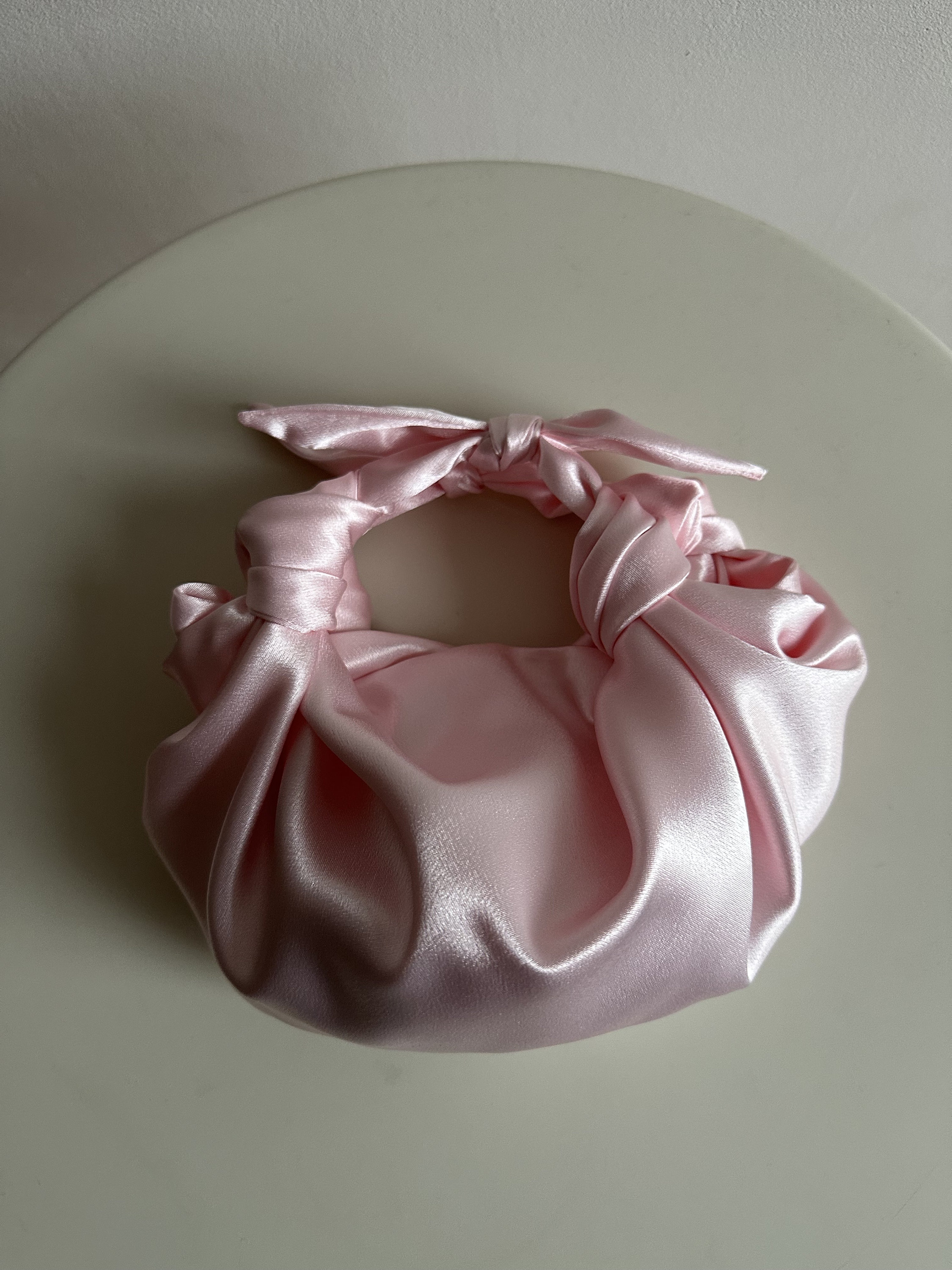 Small Satin Bag With Knots Stylish Satin Purse furoshiki Knot Bag 35 ...