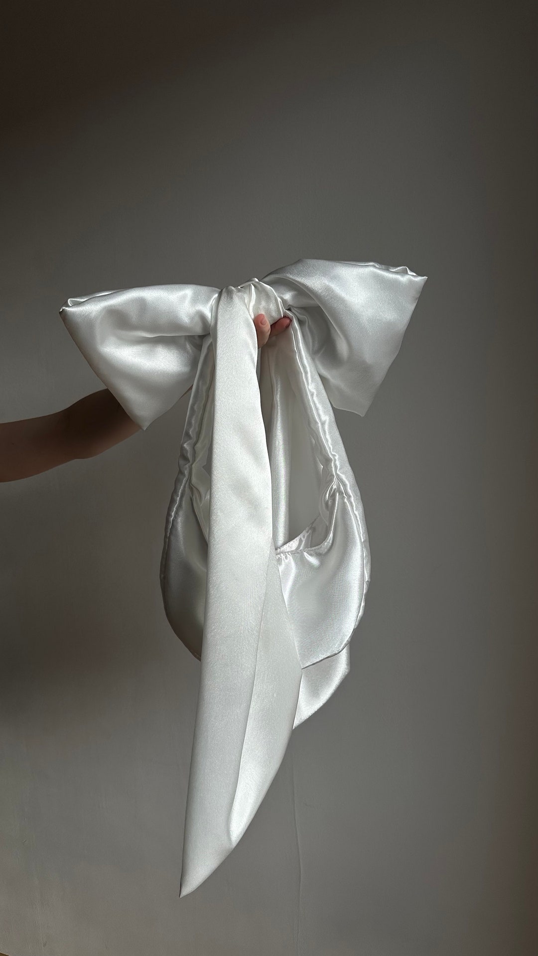 Super Large Bow Bag Wedding Bag With Bow Designer Wedding Bag White ...