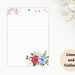 Printable 4th of July Stationery, Lined and Unlined Letter Writing ...