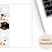 Cat Stationery Printable PDF, Lined and Unlined Digital Paper, Letter ...