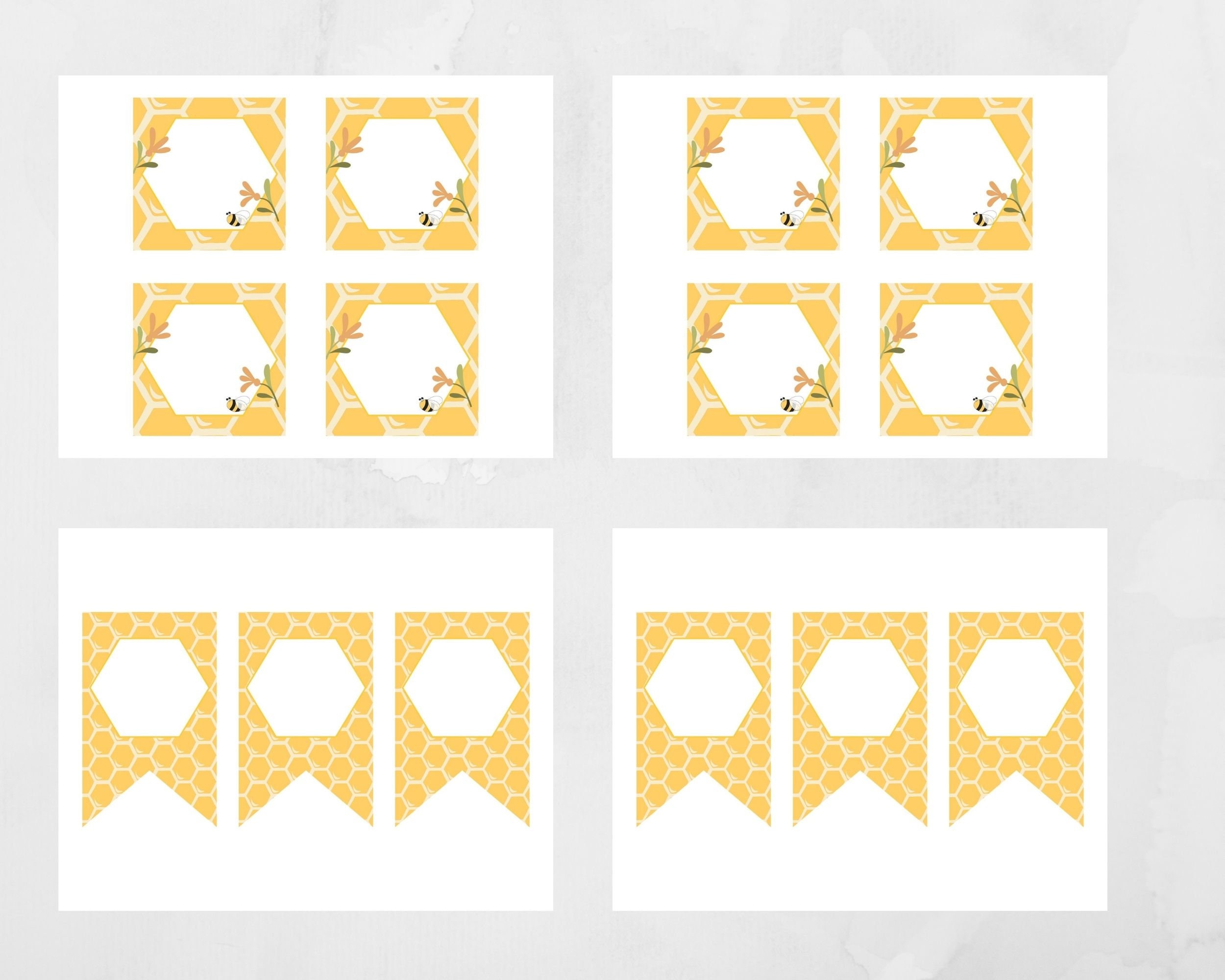 Bee Classroom Name Tags, Classroom Label, Classroom Tags, Spring Summer ...