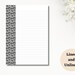 Printable Skull Stationery, Letter Writing Paper, Skeleton Writing ...