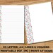 Printable Medical Stationery, Doctor Nurse Journaling Pages Lined ...
