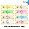 Editable Bee Classroom Name Tags, Classroom Label, Classroom Tags ...
