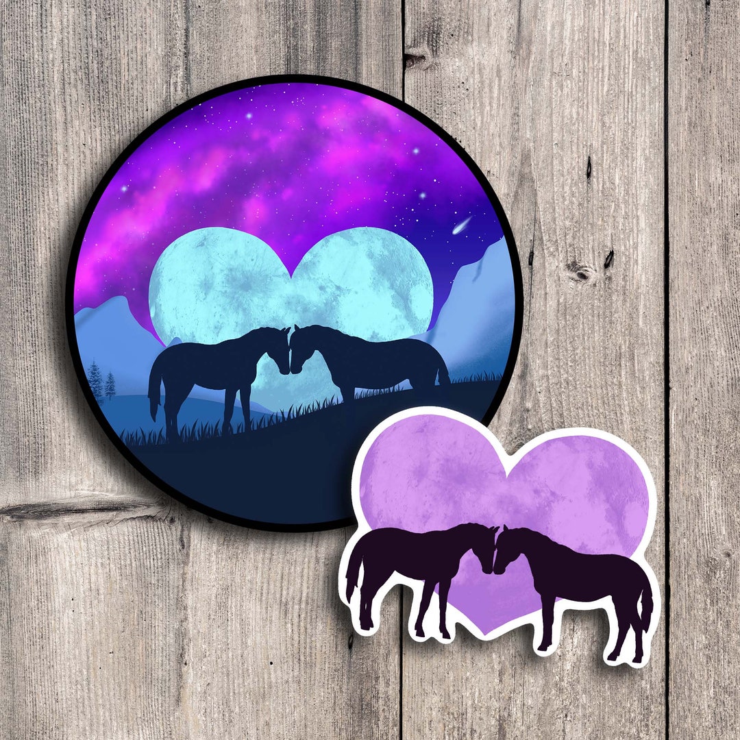 Equine Love Sticker Set - Etsy
