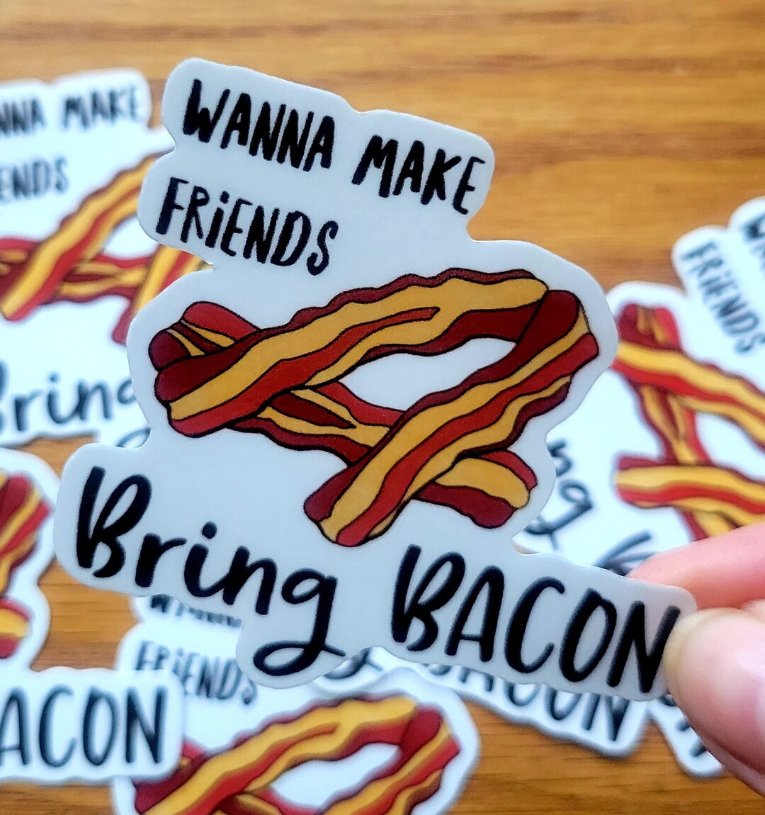 Bring Bacon Sticker - Etsy