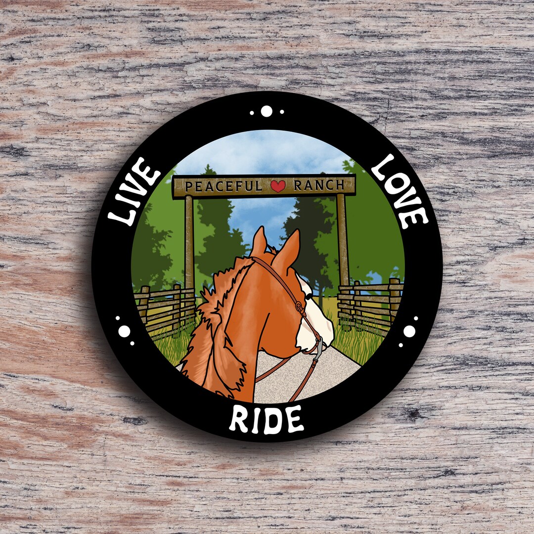 Back to the Ranch Sticker - Etsy
