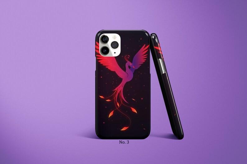 Phoenix Phone Case Firebird Phone Cover for iPhone 16, 15, 14 Pro Max ...