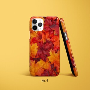Leaves Phone Case Fall Cover for iPhone 16, 15, 14, 13 Pro, Samsung ...