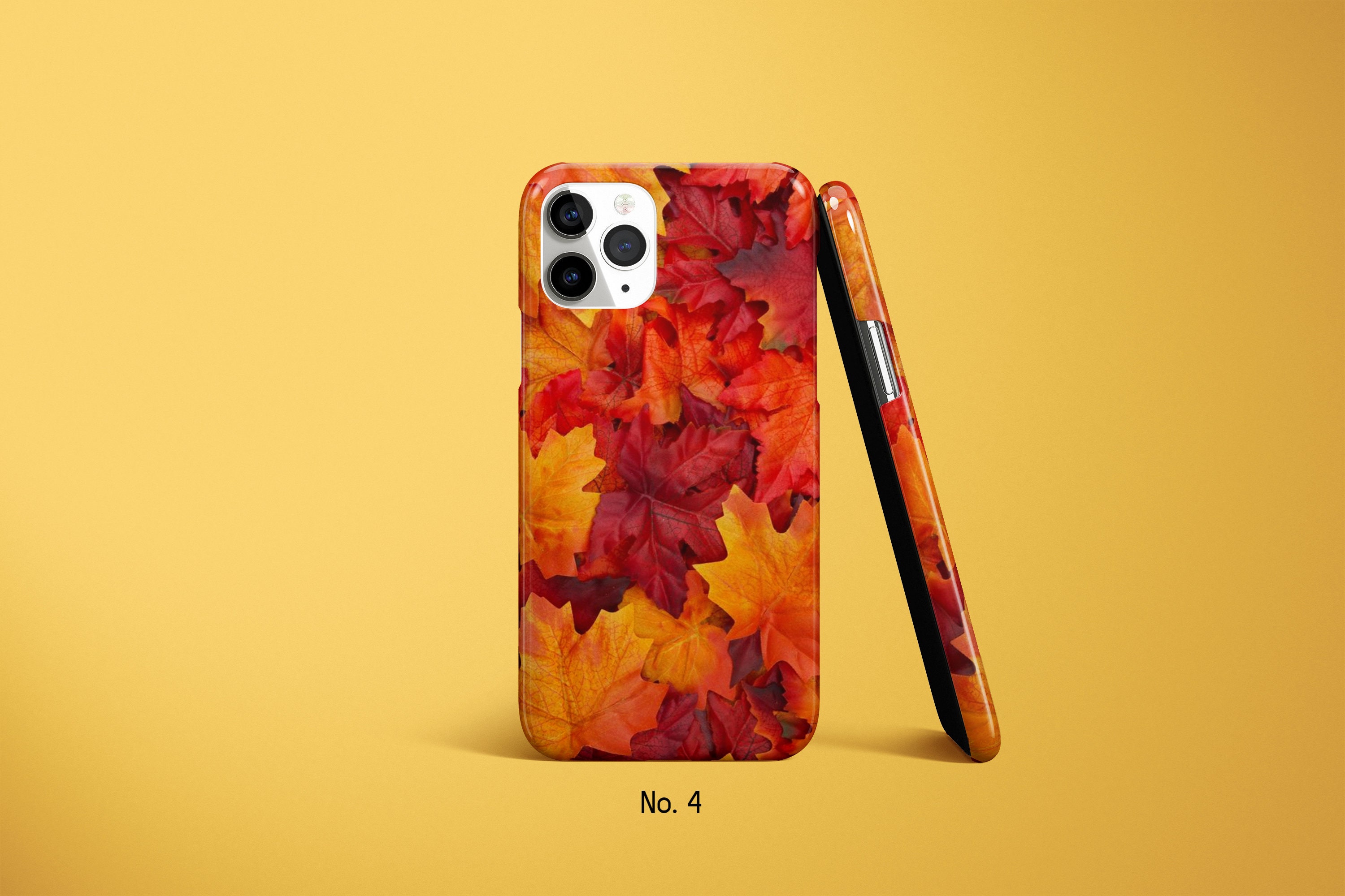 Leaves Phone Case Fall Cover for iPhone 12 Pro Max Samsung | Etsy