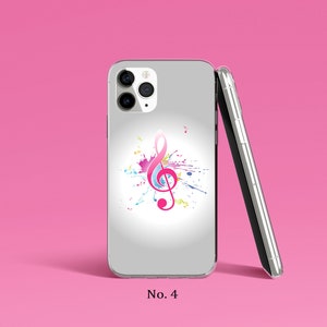 Music Notes Phone Case Musician Phone Cover Musical Case for iPhone 16 ...
