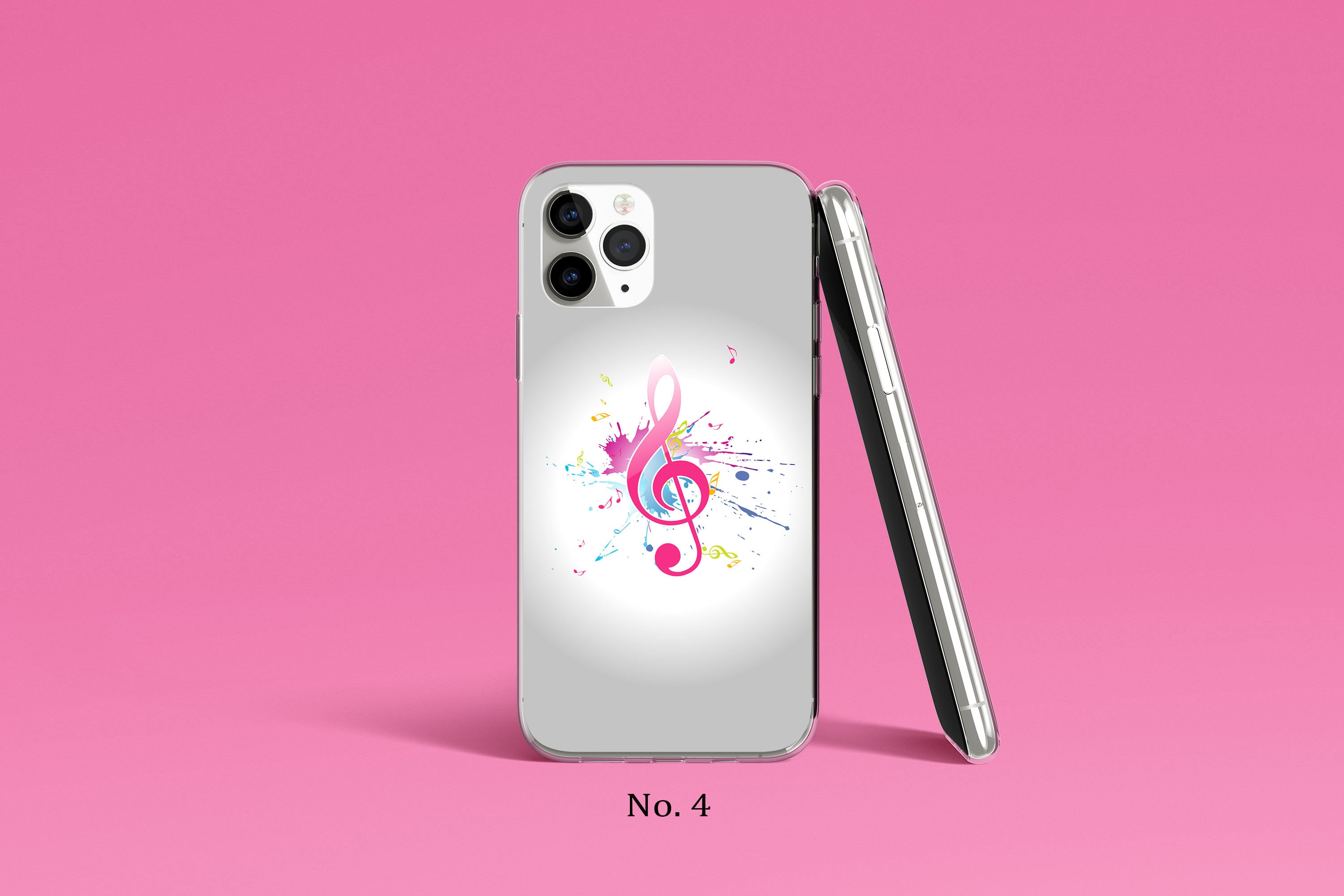 Music Notes Phone Case Musician Phone Cover Musical Case for iPhone 16 ...