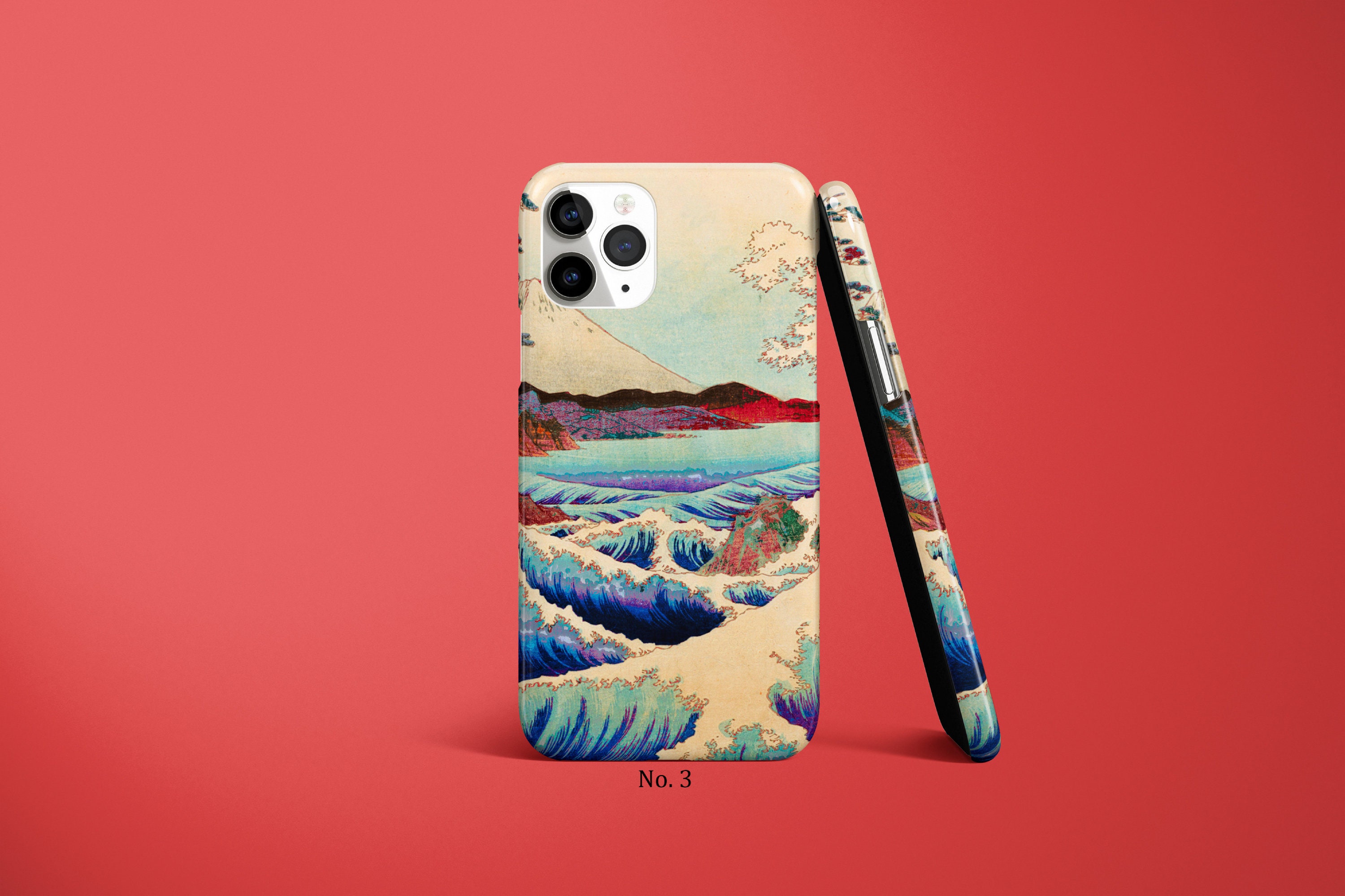 Japanese Wave Phone Case Kanagawa Great Wave Cover for Iphone | Etsy