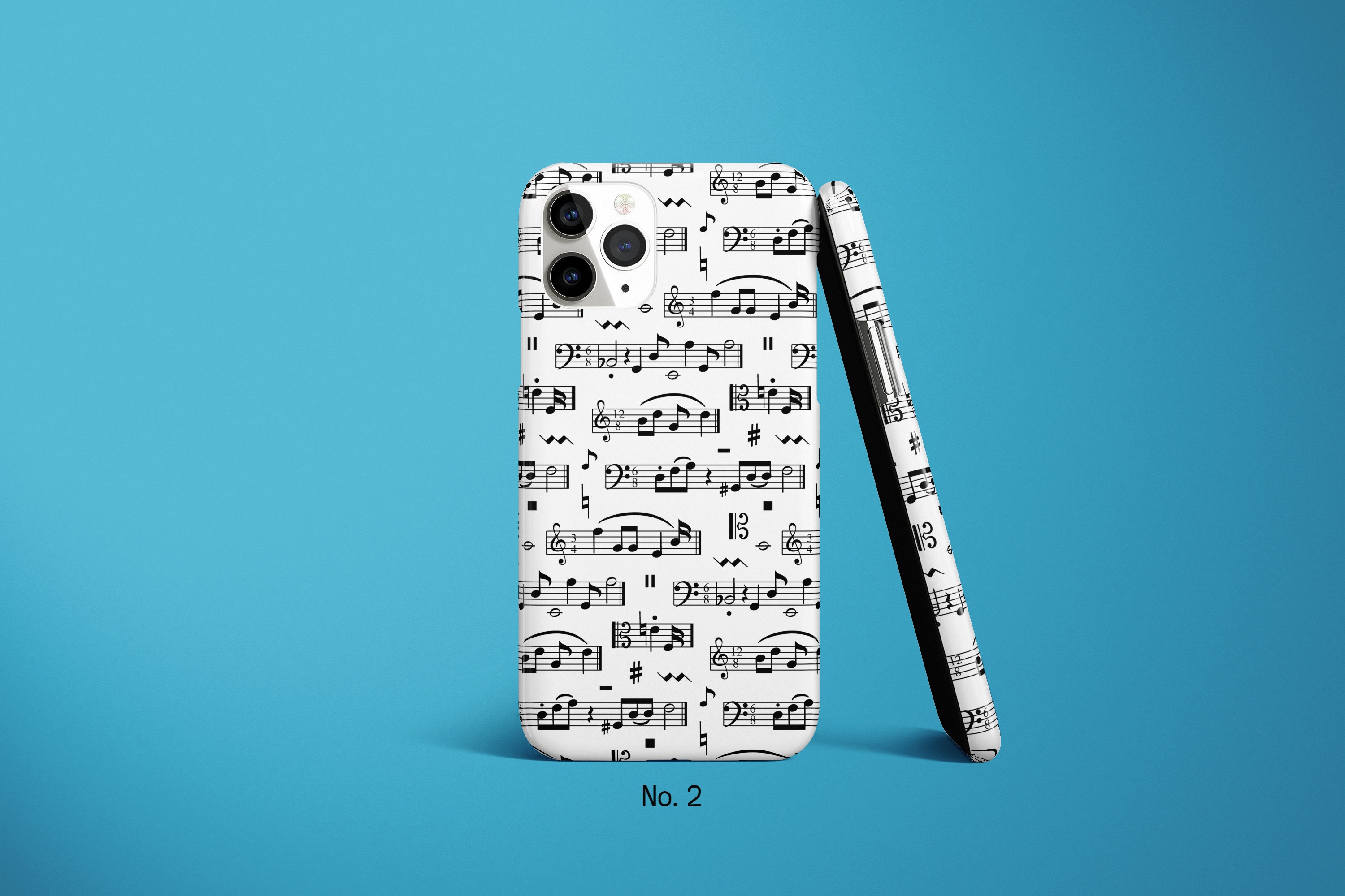 Music Notes Phone Case Musician Phone Case Musical Iphone 13 | Etsy