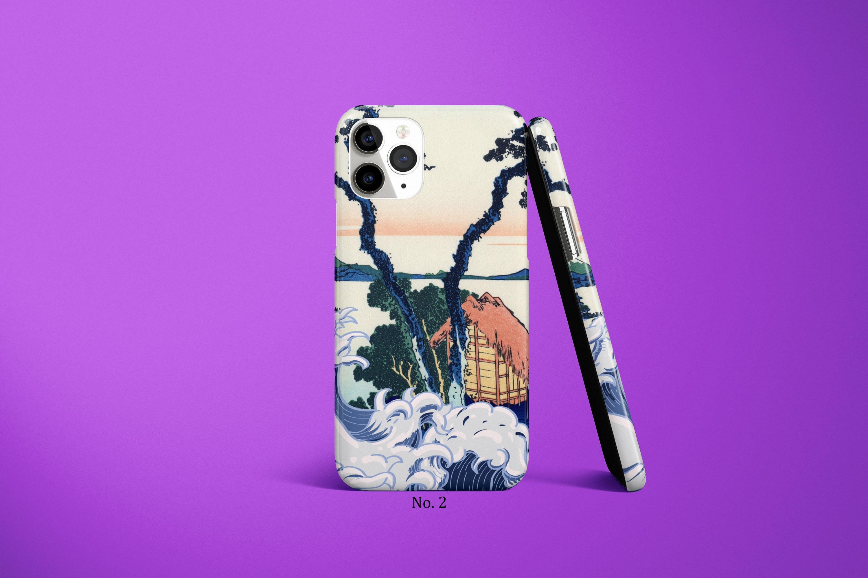 Japanese Wave Phone Case Kanagawa Great Wave Cover for Iphone | Etsy