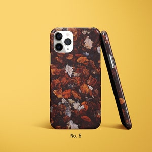 Leaves Phone Case Fall Cover for iPhone 16, 15, 14, 13 Pro, Samsung ...