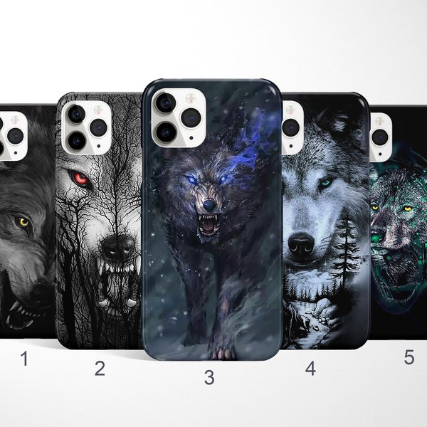 Wolf Phone Case - Etsy
