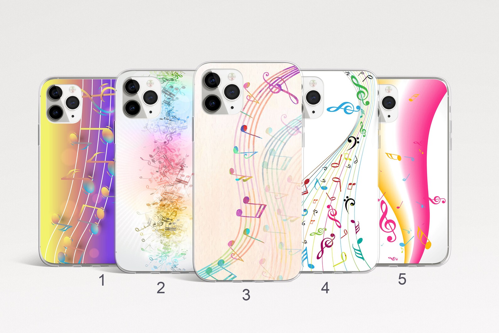 Music Notes Phone Case Musician Phone Case, Musical Phone Cover for ...