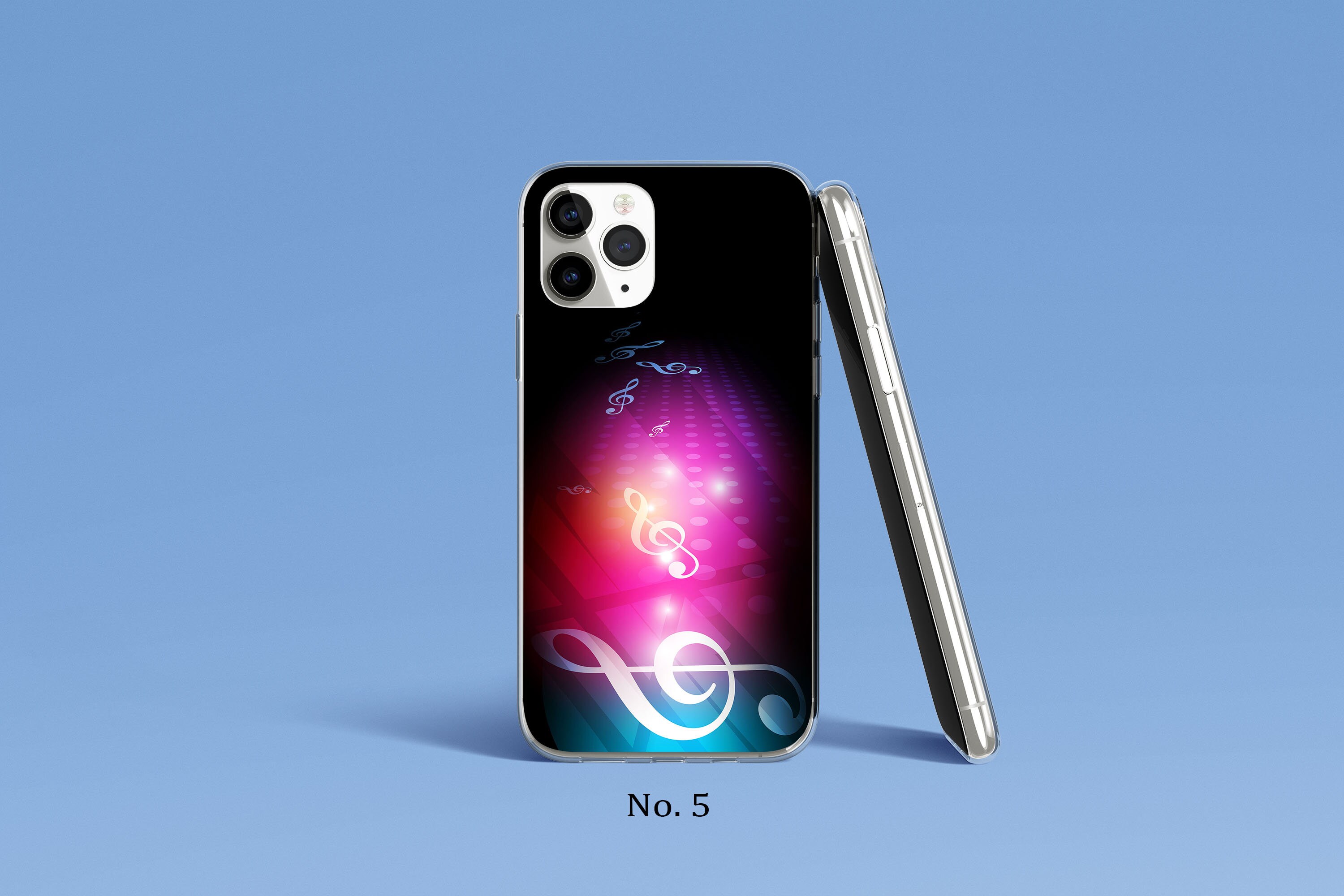 Music Notes Phone Case Musician Phone Cover Musical Case for iPhone 16 ...