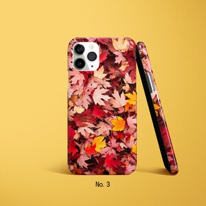 Leaves Phone Case Fall Cover for iPhone 16, 15, 14, 13 Pro, Samsung ...