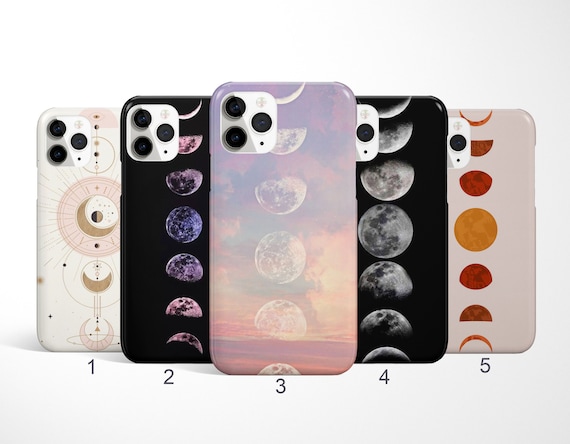 Moon Phases Phone Case Luna Cover for Iphone 13 12 Pro - Etsy
