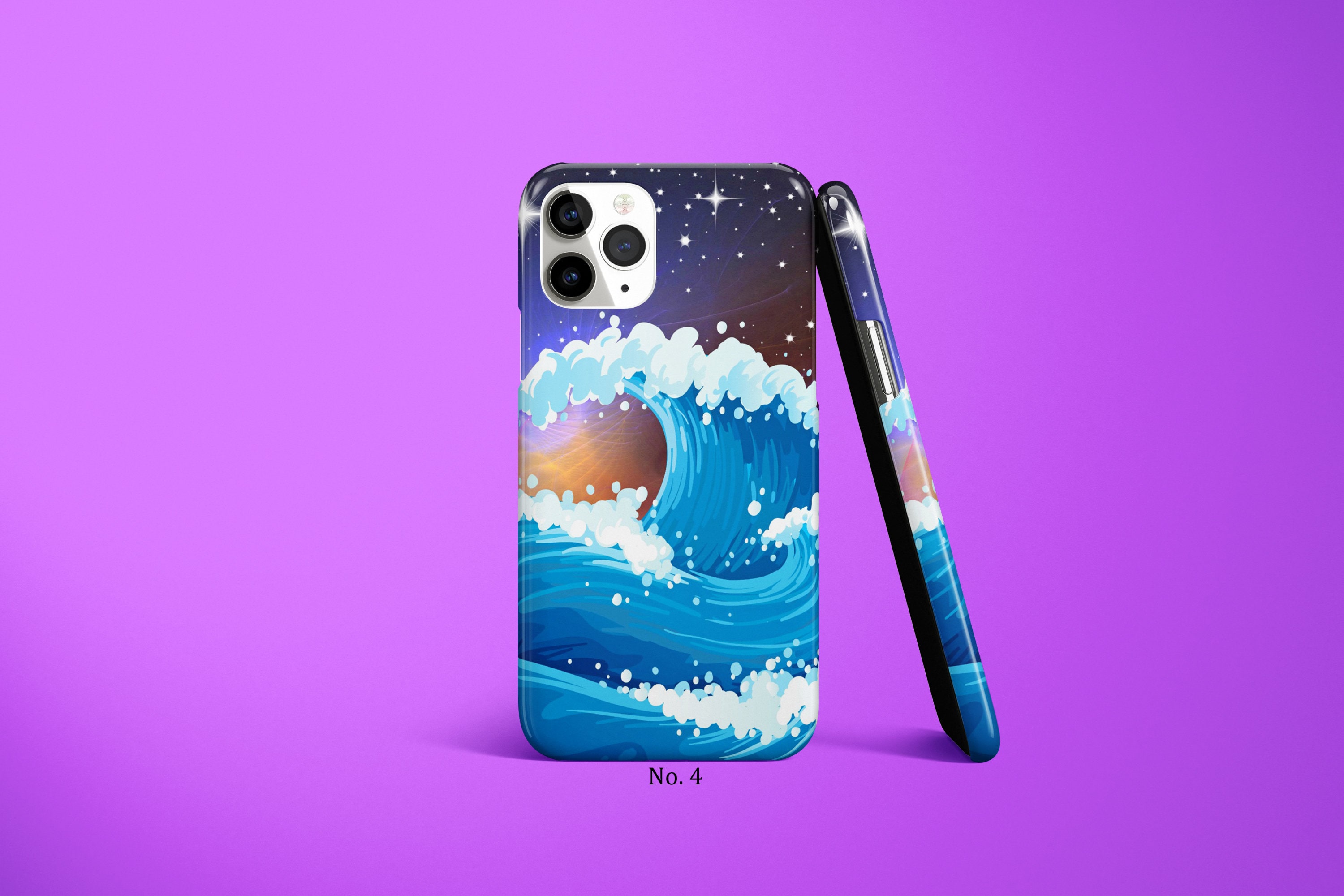 Japanese Wave Phone Case Kanagawa Great Wave Cover for Iphone | Etsy