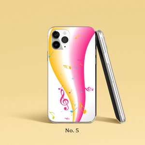 Music Notes Phone Case Musician Phone Case, Musical Phone Cover for ...