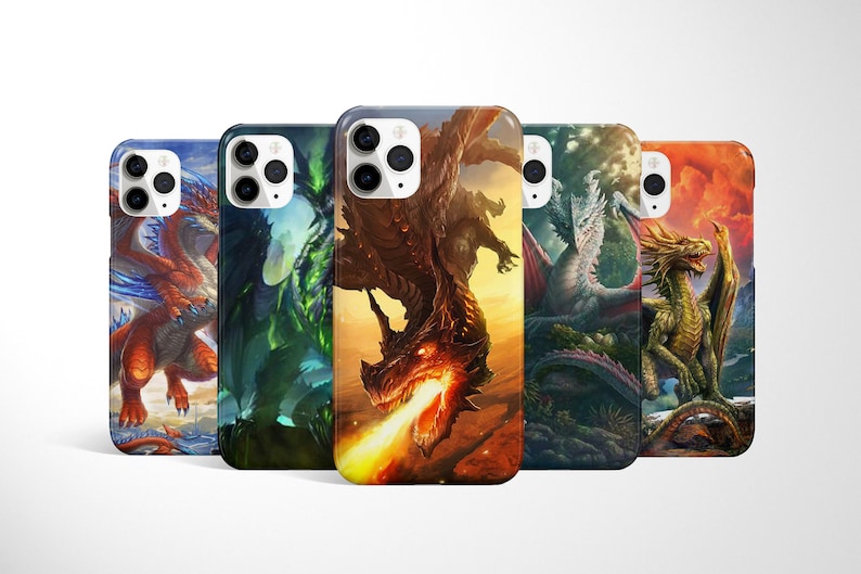 Dragon Phone Case Fantastic Phone Cover for iPhone 12 11 | Etsy
