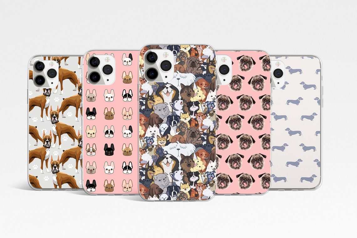 Dog Phone Case Puppy Phone Case for Iphone 13 12 11 Pro | Etsy