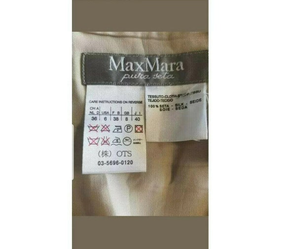 Max Mara 100% Seiden Rock Vintage in top Zustand - Gem