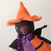 Crow Doll Crochet Pattern Halloween Amigurumi Doll Bird - Etsy