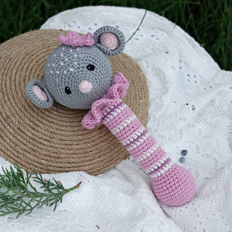 Set of 3 Patterns, Crochet Baby Rattle Pattern, Amigurumi Pattern ...