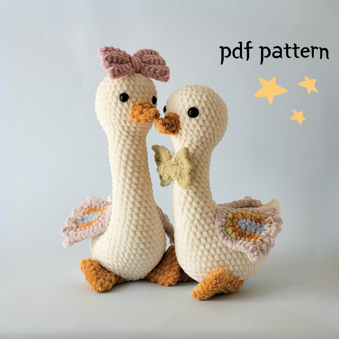 Goose Crochet Pattern, Easy Amigurumi Pattern for Beginners - Etsy