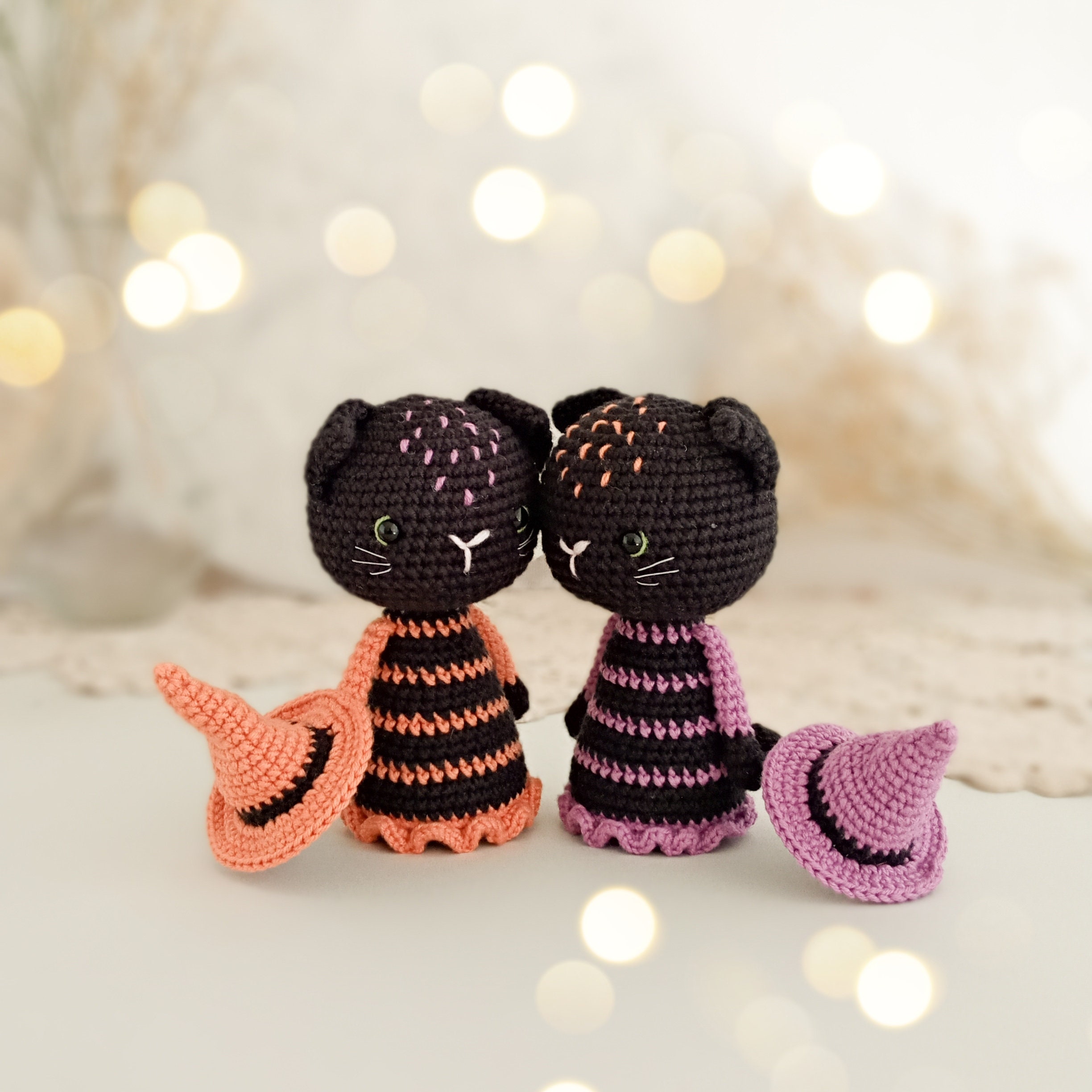 Halloween Crochet Black Cat Crochet Cat Pattern Halloween - Etsy