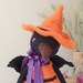 Crow Doll Crochet Pattern Halloween Amigurumi Doll Bird - Etsy