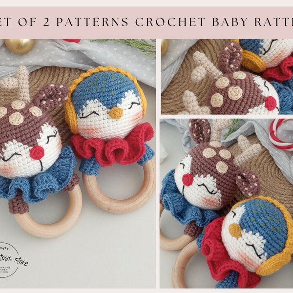 Amigurumi Baby Rattle Pattern - Etsy