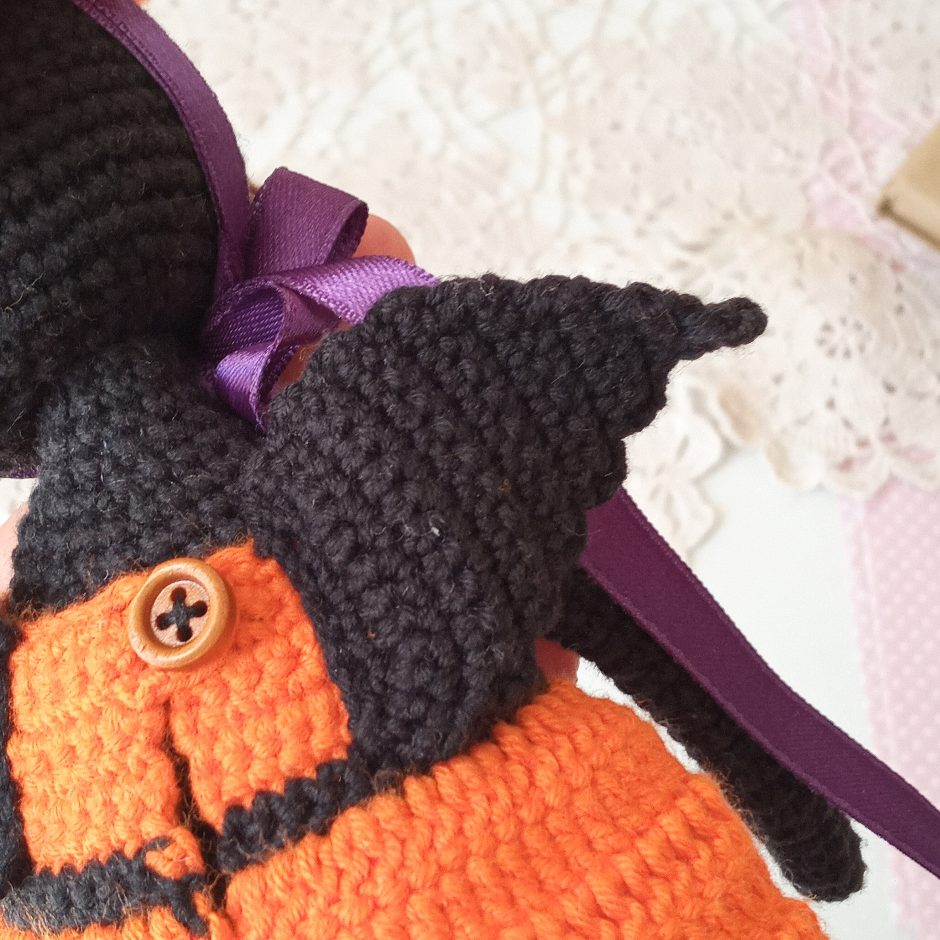 Crow Doll Crochet Pattern Halloween Amigurumi Doll Bird - Etsy