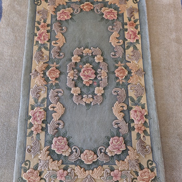 French Aubusson Rug - Shop Online - Etsy