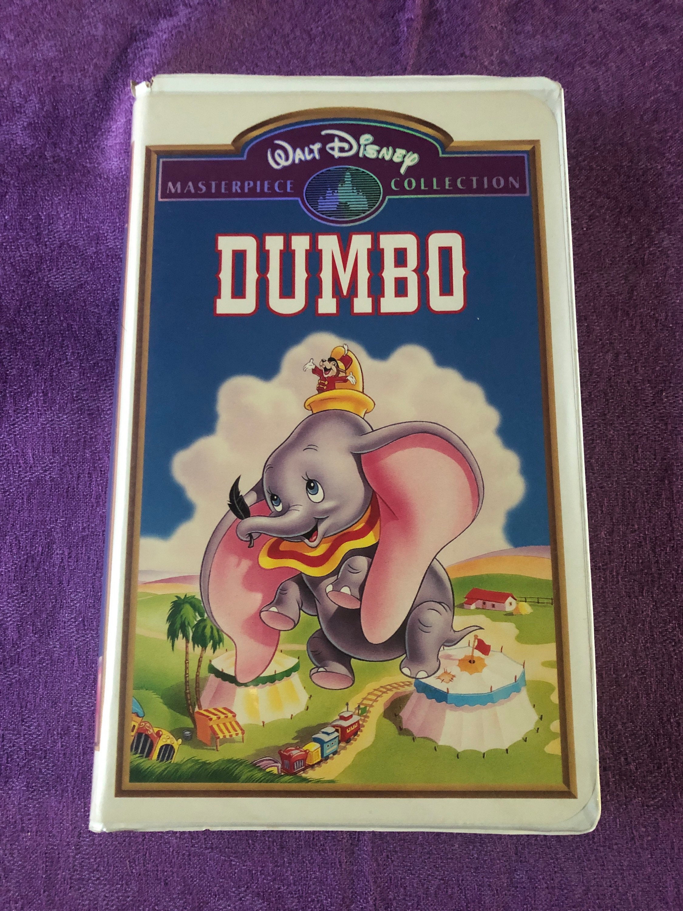 Walt Disney Movie, Dumbo, Masterpiece Collection, VHS, 024, 1994 - Etsy