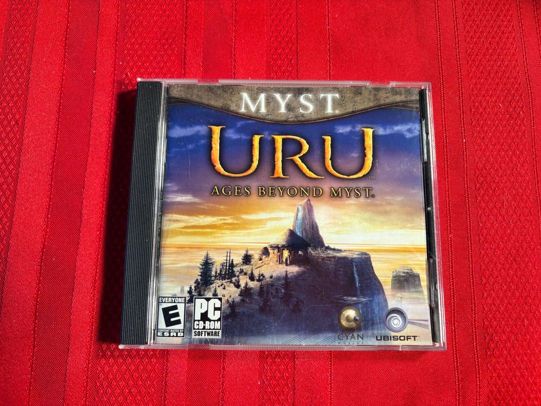 Myst Uru Ages Beyond Myst, PC CD-ROM Software, Vintage Computer Game ...