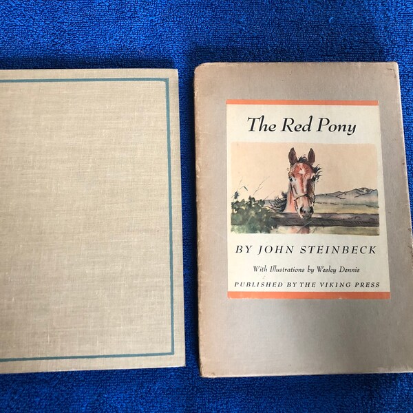 Antique the Red Pony - Etsy