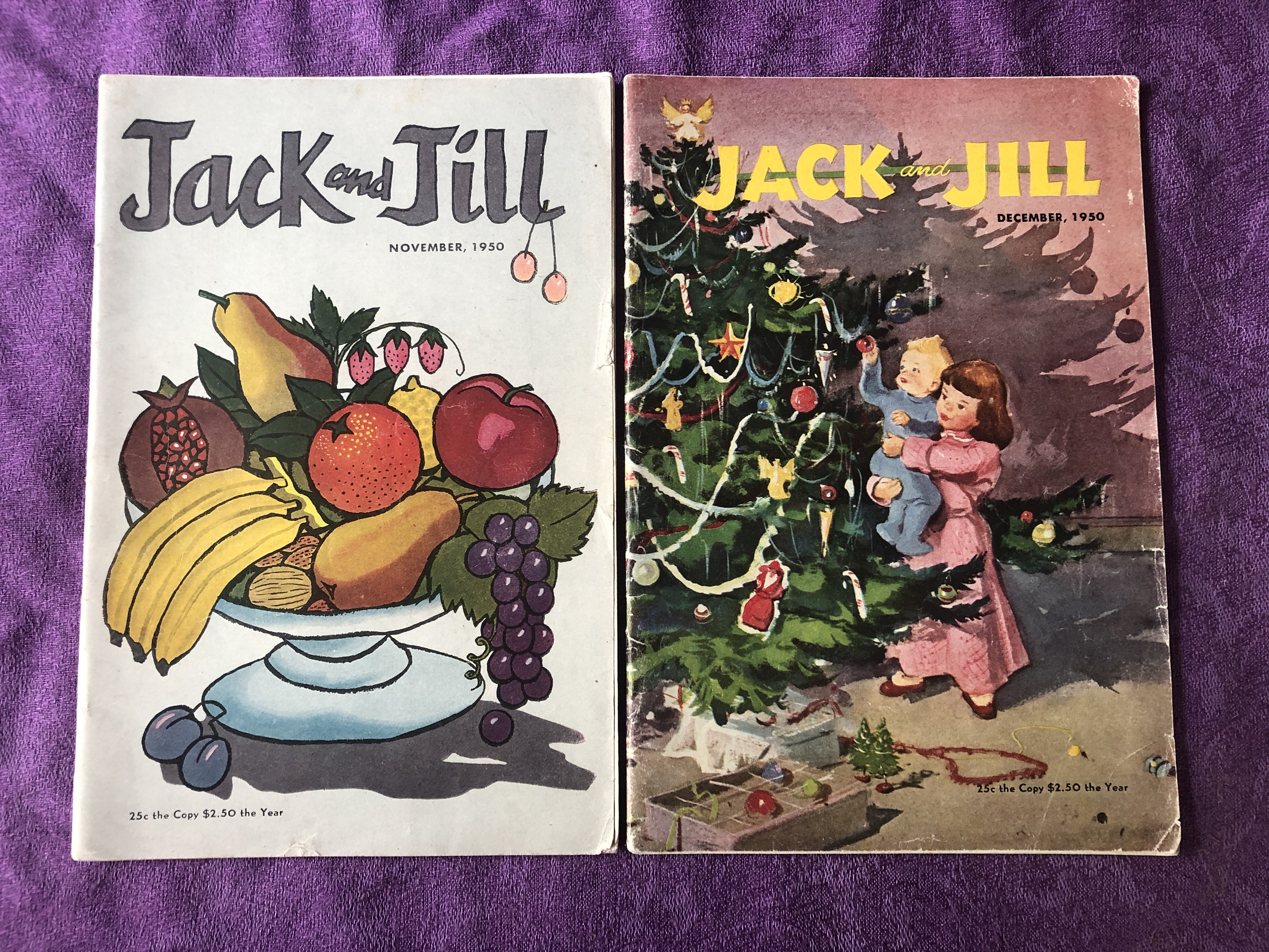 Vintage Jack and Jill Magazine 1949 1950 1951 - Etsy