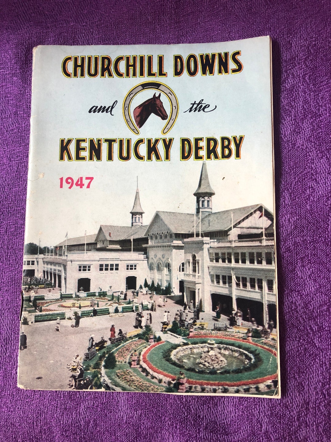 Churchill Downs and the Kentucky Derby Booklet, 1947 - Etsy