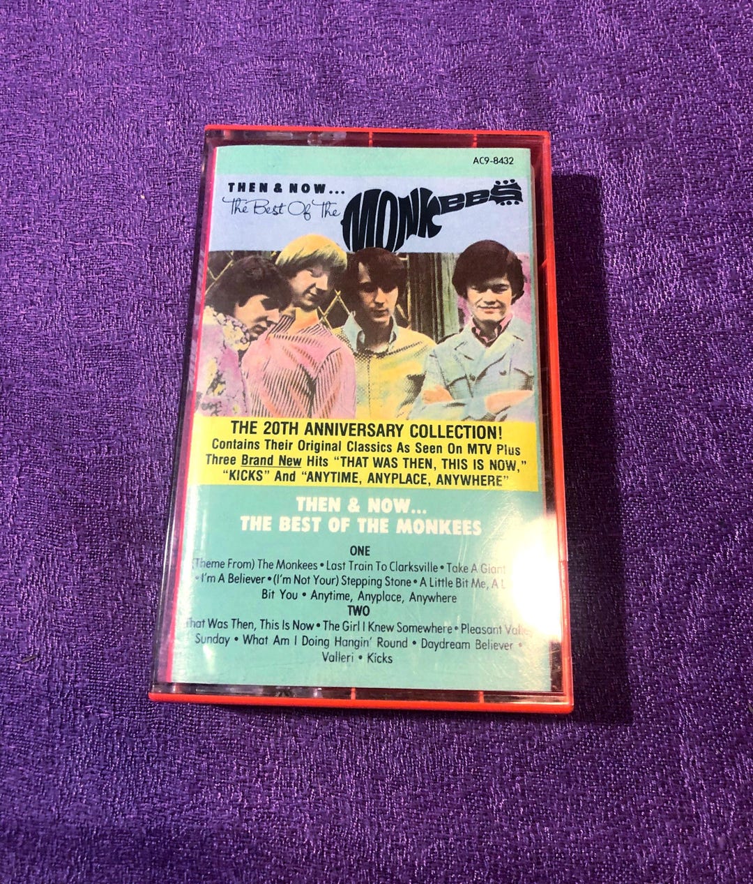 The Monkees - Then & Now Cassette Tape - 1986 - Etsy