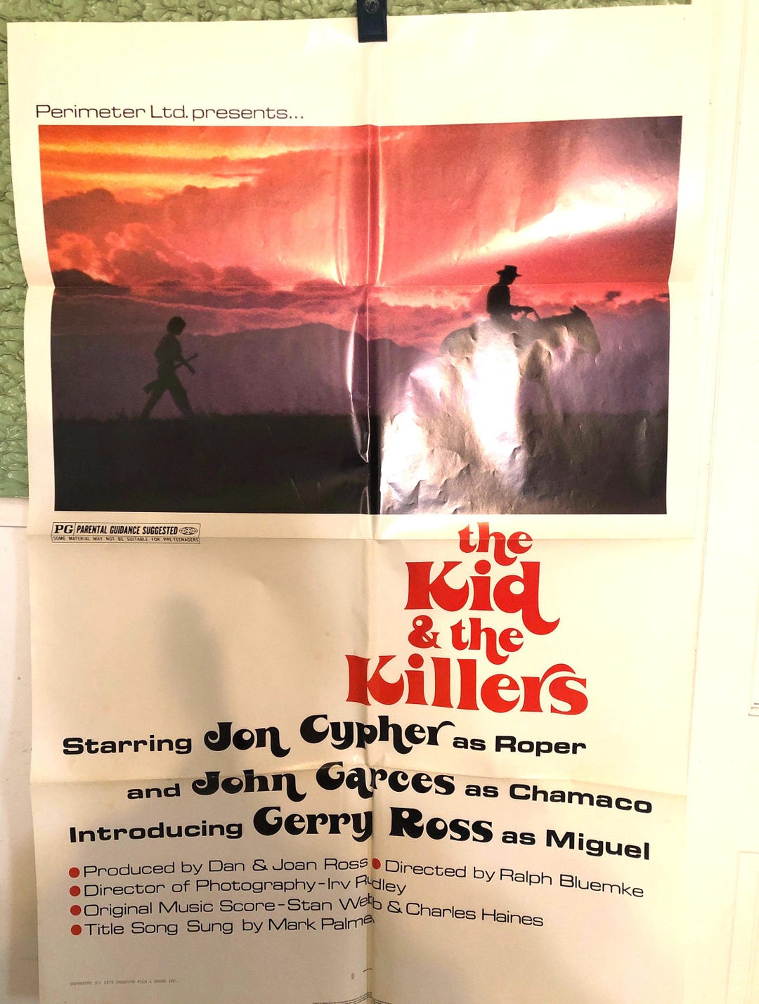 The Kid & the Killers Movie Poster, Starring Jon Cypher, John Garces ...