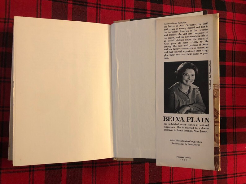 Evergreen, by Belva Plain, First Edition, Hardcover Book, 1978 - Etsy